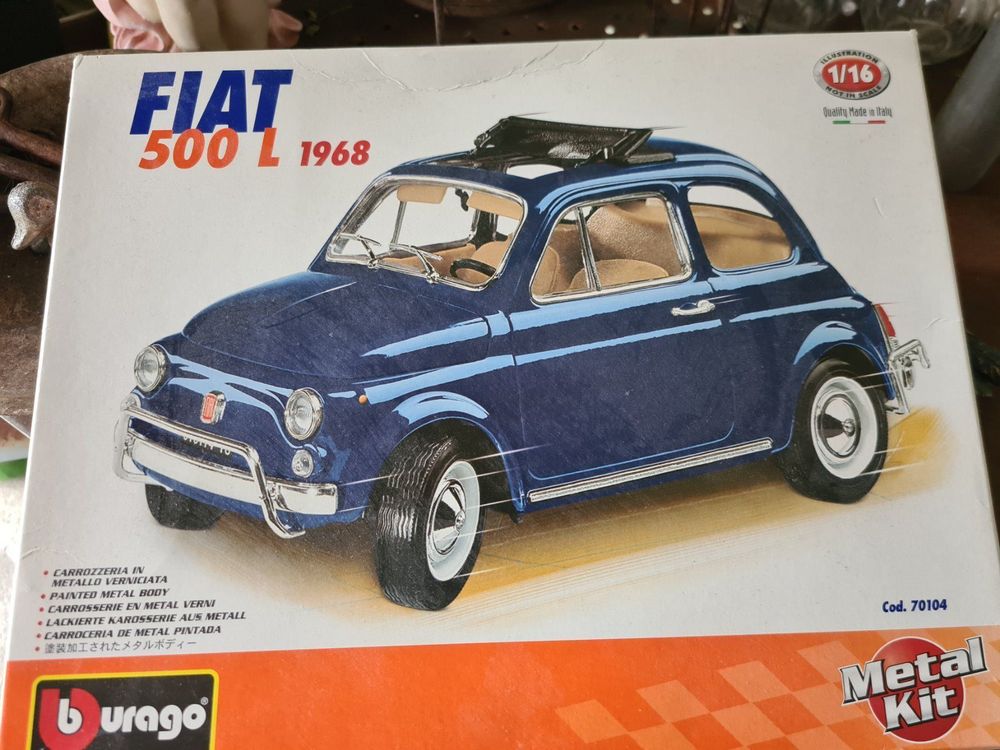 Fiat 500 Plastik Model | Kaufen auf Ricardo