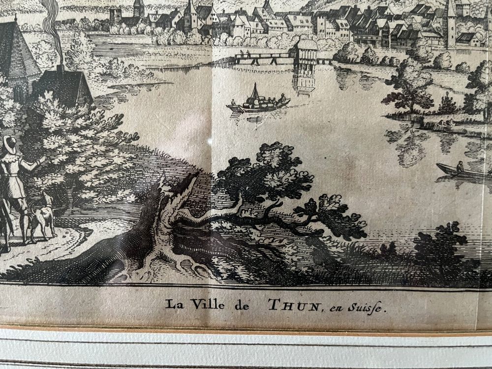 Original Kupferstich Thun - Merian Matthäus (1593 - 1650) (Gebraucht) in Seftigen für CHF 120 ...