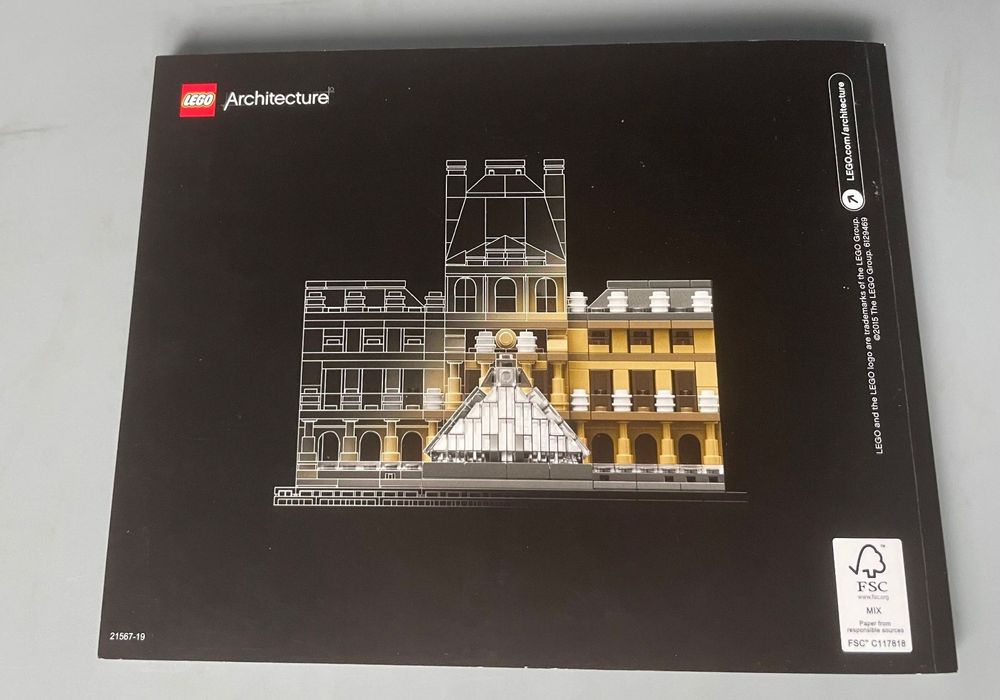 Komplettset Lego Louvre Paris 21024 mit Bauplan (Neu (gemäss ...