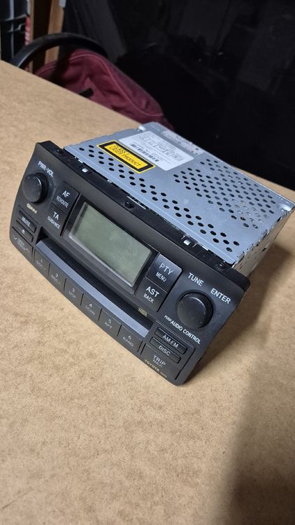 Autoradio Toyota W58814 - Lecteur CD & Radio AM/FM (D'occasion) à Neyruz FR pour CHF 80 – avec ...