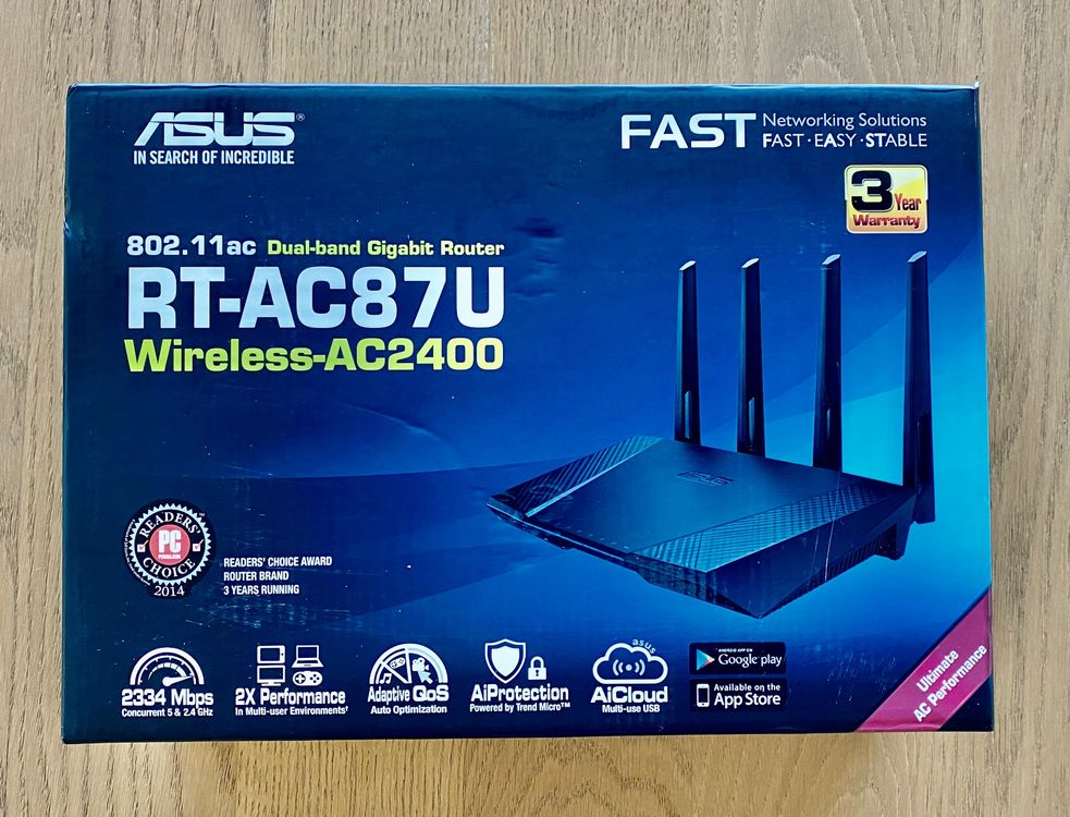 ASUS RT-AC87U Über(Sch-)all Router | Kaufen auf Ricardo