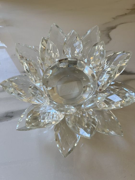 Kristall Lotuskerzenständer (Neu und originalverpackt) in Affoltern am ...