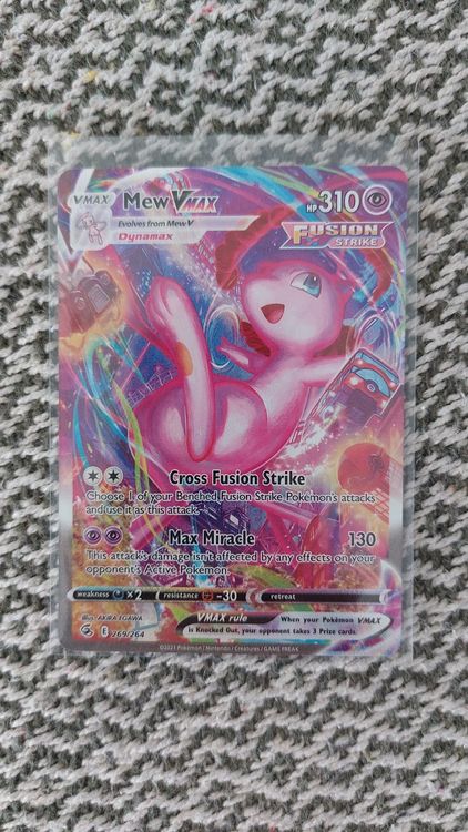 Mew Vmax Alt art Fusion Strike (Neu (gemäss Beschreibung)) in ...