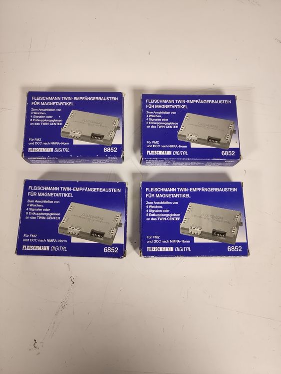 Fleischmann DCC Weichendecoder Magnetartikel 4 stk (Gebraucht) in für ...