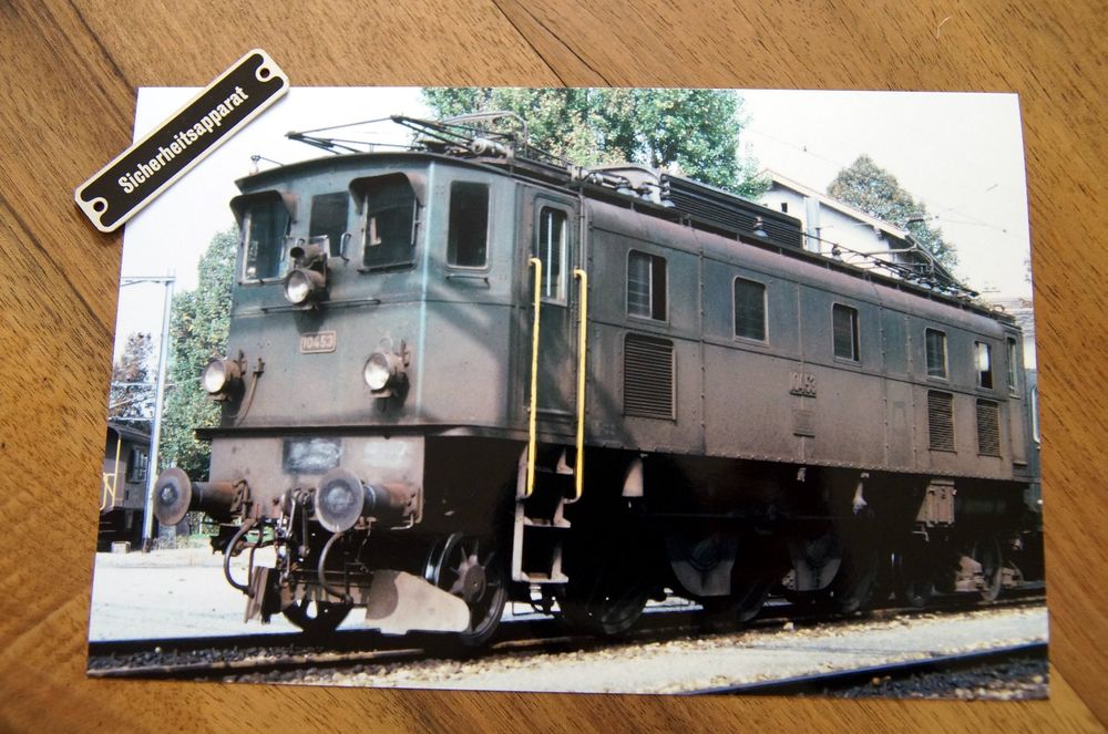 SBB Ae 3/6 II Nr. 10453 - Winterthur, 1971 (Gebraucht) in Schönenwerd ...