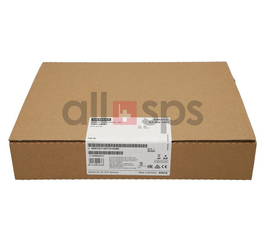 SIMATIC S7-400H, CPU 417H - 6ES7417-4HT14-0AB0 "OVP 2023" | Kaufen auf ...