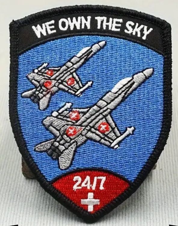 Schweizer Armee Luftwaffe Badge Patch Swiss Air Force Army (Neu (gemäss ...