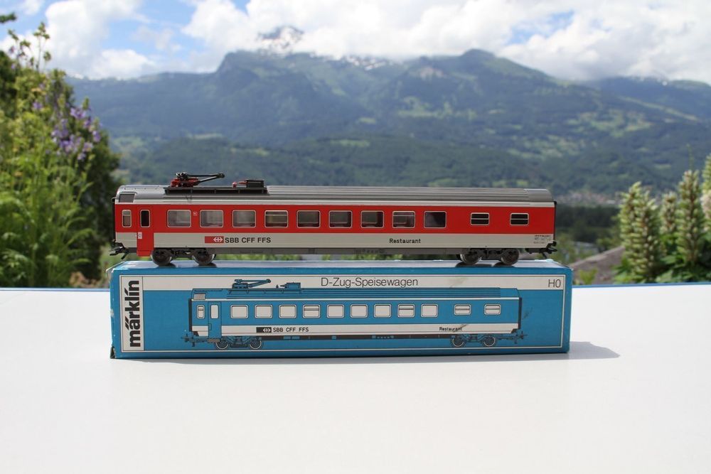 Märklin SBB 4125 D-Zug-Speisewagen WR IV (Neu (gemäss Beschreibung)) in Triesen für CHF 34 – mit ...