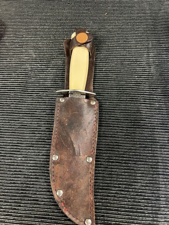 COUTEAU XONI NOGENT FORGÉ MAIN avec son étui (Gebraucht) in Genève für ...