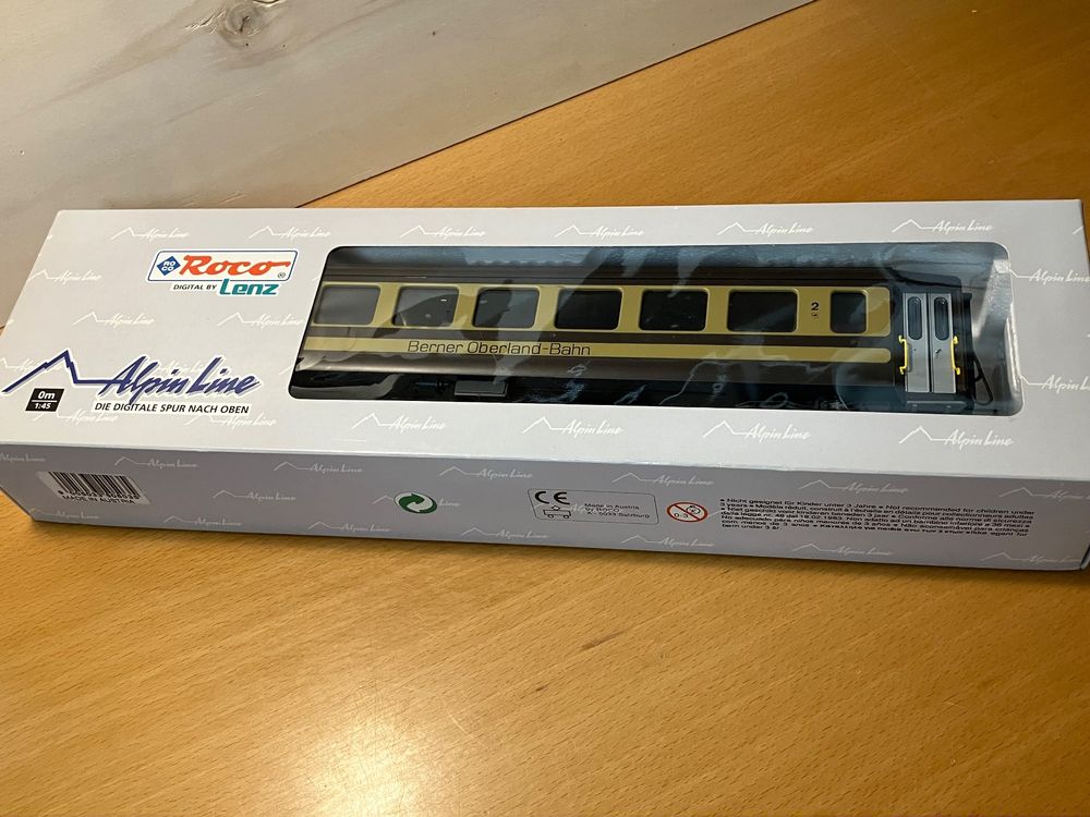 Roco Alpin Line BOB 2. Klassewagen Spur 0m FAMA UTZ (Neu (gemäss ...