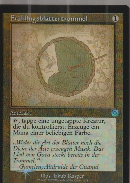 Magic The Gathering MTG Retro Frame Artifact 118 FOIL Frühli (Neu ...