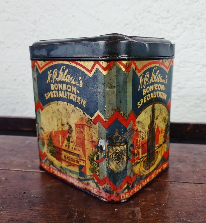 Antike Große Blechdose Dose Dr.Soldan's Bonbon (Gebraucht) in Obfelden ...