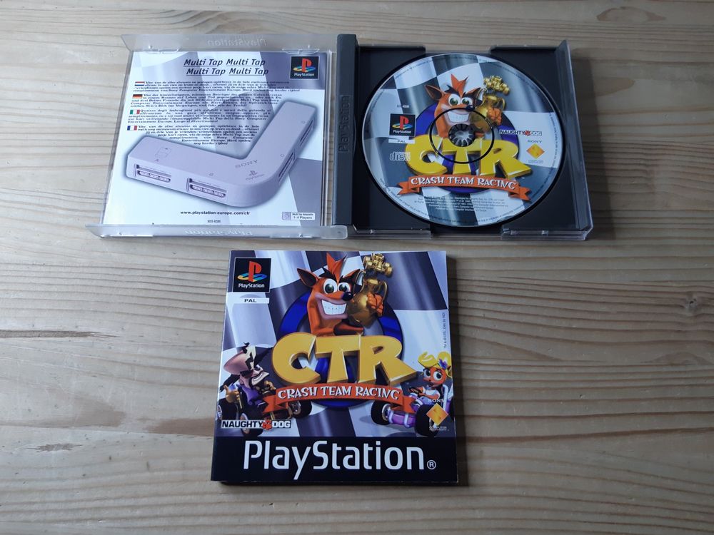 CTR Crash Team Racing - Crash Bandicoot - PS1 | Kaufen auf Ricardo