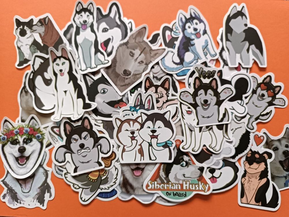 50* Husky Sticker Aufkleber (Neu und originalverpackt) in Vogelsang AG ...