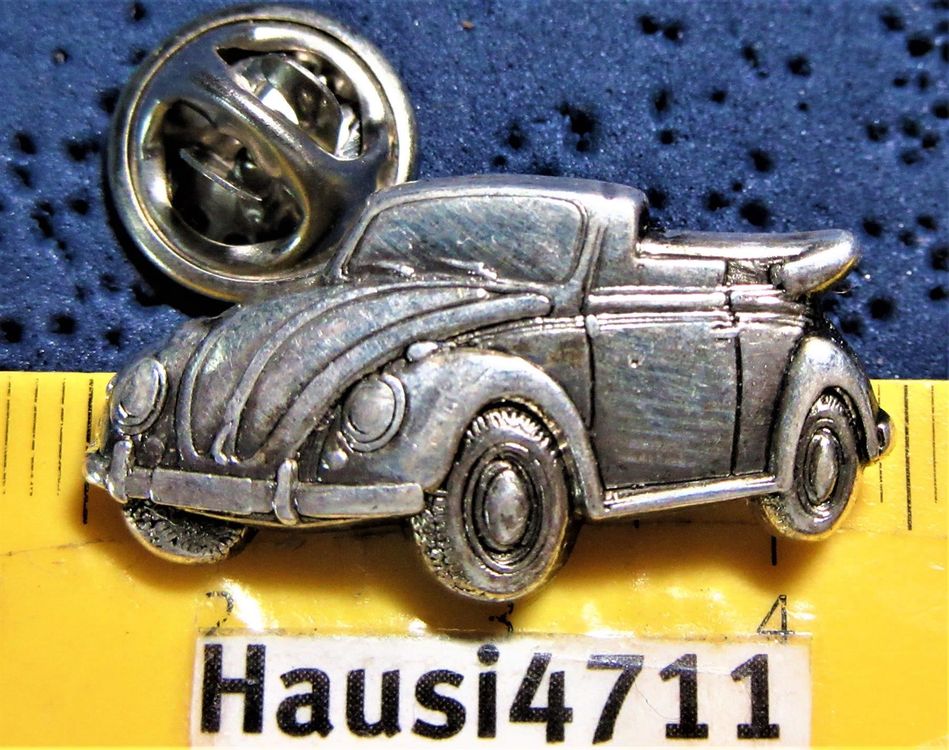 VW KÄFER CABRIO OFFEN SCHMUCK-PIN SILBRI | Kaufen auf Ricardo