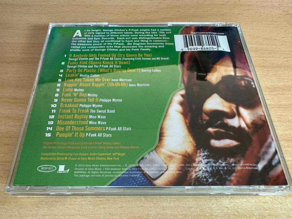 George Clinton – 6 Degrees Of P-Funk: The Best Of George Cli | Kaufen ...