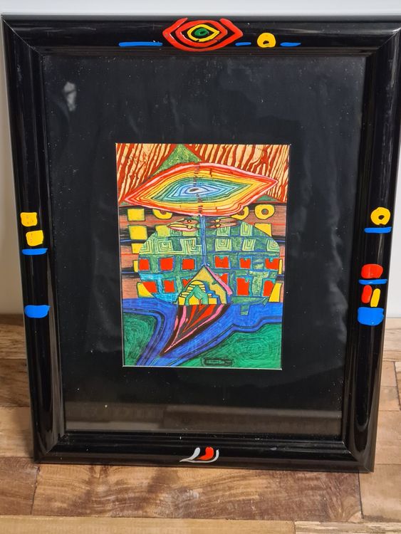 Friedrich Hundertwasser Bild, 27 x 21 cm (Gebraucht) in Amriswil für ...