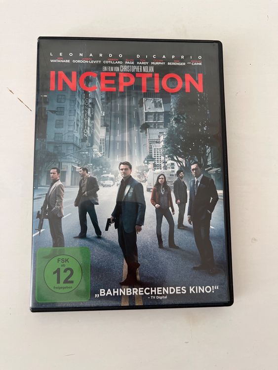 Inception (2010) DVD 📀 -Leonardo DiCaprio (Gebraucht) in Sierre für CHF 1.5 – mit Lieferung auf ...