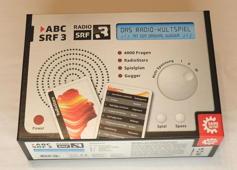 ABC SRF 3, Das Radio Kultspiel mit dem Original Gugger | Kaufen auf Ricardo