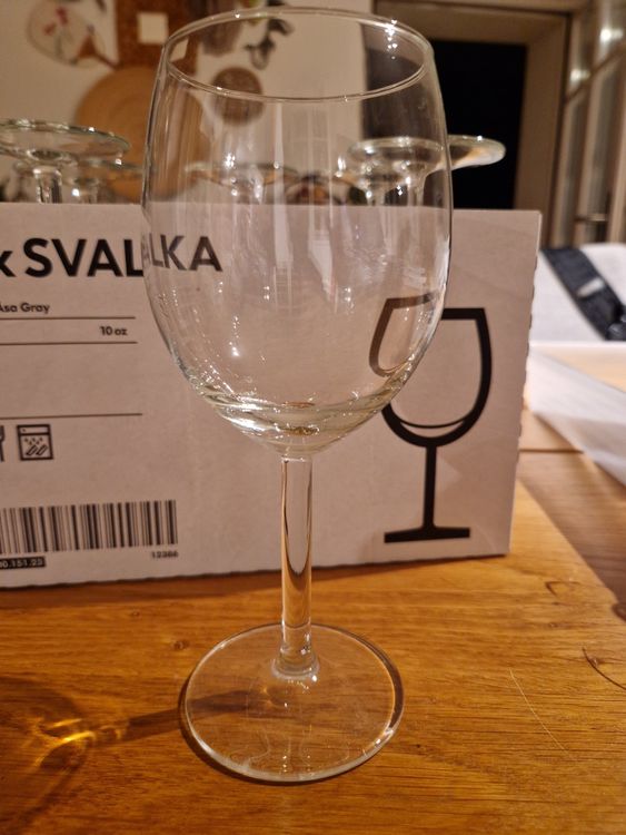 6x Weingläser SVALKA von IKEA (Gebraucht) in für CHF 2 – mit Lieferung ...