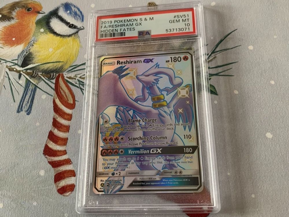 Pokemon Reshiram GX Shiny PSA 10 (Neu (gemäss Beschreibung)) in Bern für CHF 100 – mit Lieferung ...