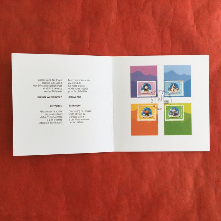 NABA 2000 St. Gallen Die Post La Poste La Posta (Gebraucht) in S ...