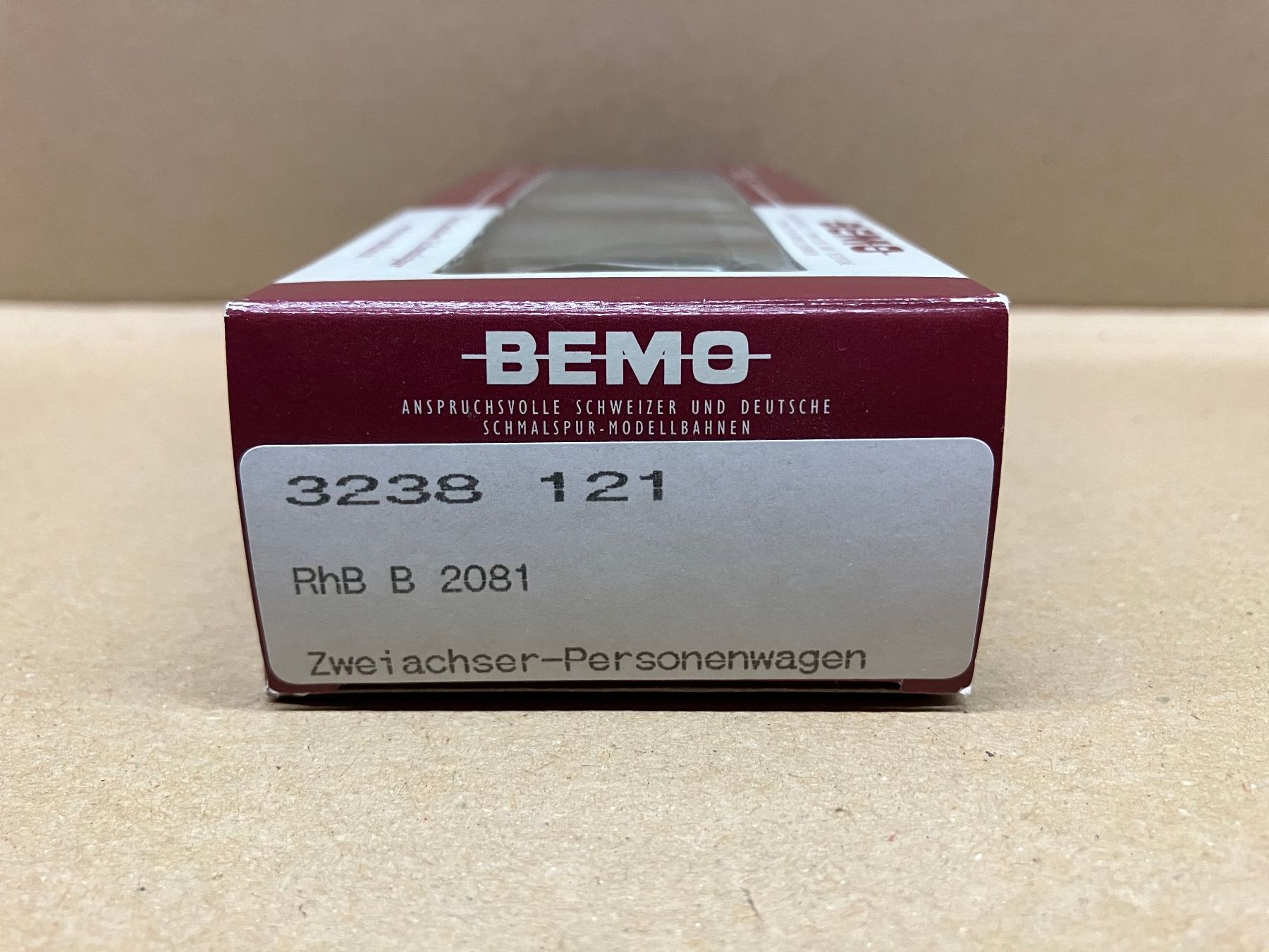 Bemo 3238 121 RhB Zweiachs-Personenwagen 2. Kl., Ep. II (Neu (gemäss ...