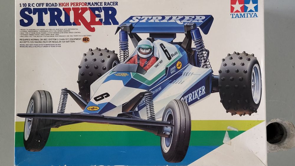 Tamiya Striker RC Auto, 1/10 Scale, Vintage Klassiker! | Kaufen auf Ricardo