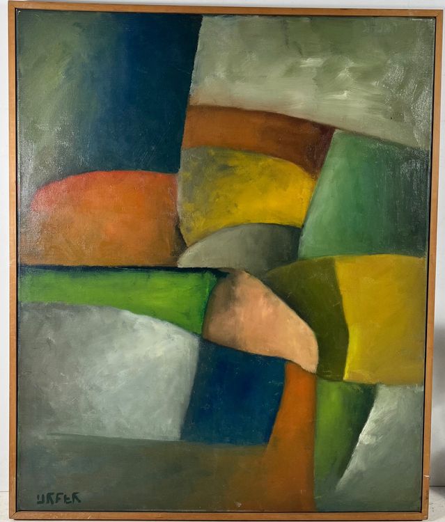 Abstrakte Ölgemälde auf Leinwand , Unl. Signiert (Gebraucht) in Root für CHF 184 – mit Lieferung ...