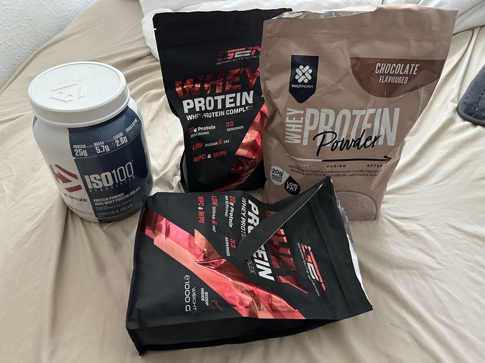 Protein powder chocolate and milk + honey | Kaufen auf Ricardo