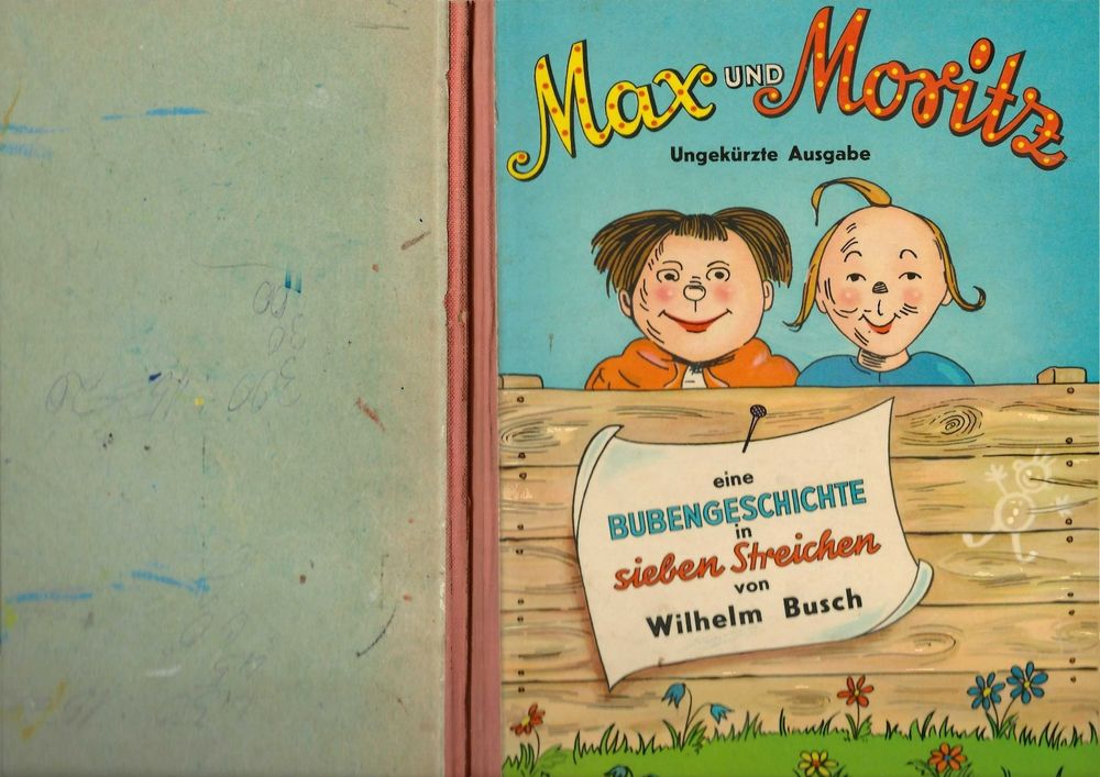 Max und Moritz Buch ungekürzte Ausgabe Wilhelm Busch Bücher (Gebraucht ...