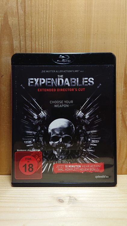 THE EXPENDABLES Extended Director's Cut Blu-Ray (Gebraucht) in Wilderswil für CHF 2.5 – mit ...