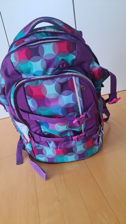 Schultheke Schulsack Satch Violett | Kaufen auf Ricardo