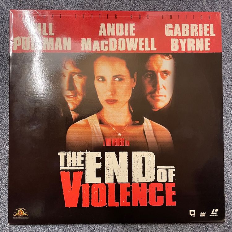 The End Of Violance - LASER DISC - Englisch Orig. (Gebraucht) in Stans ...