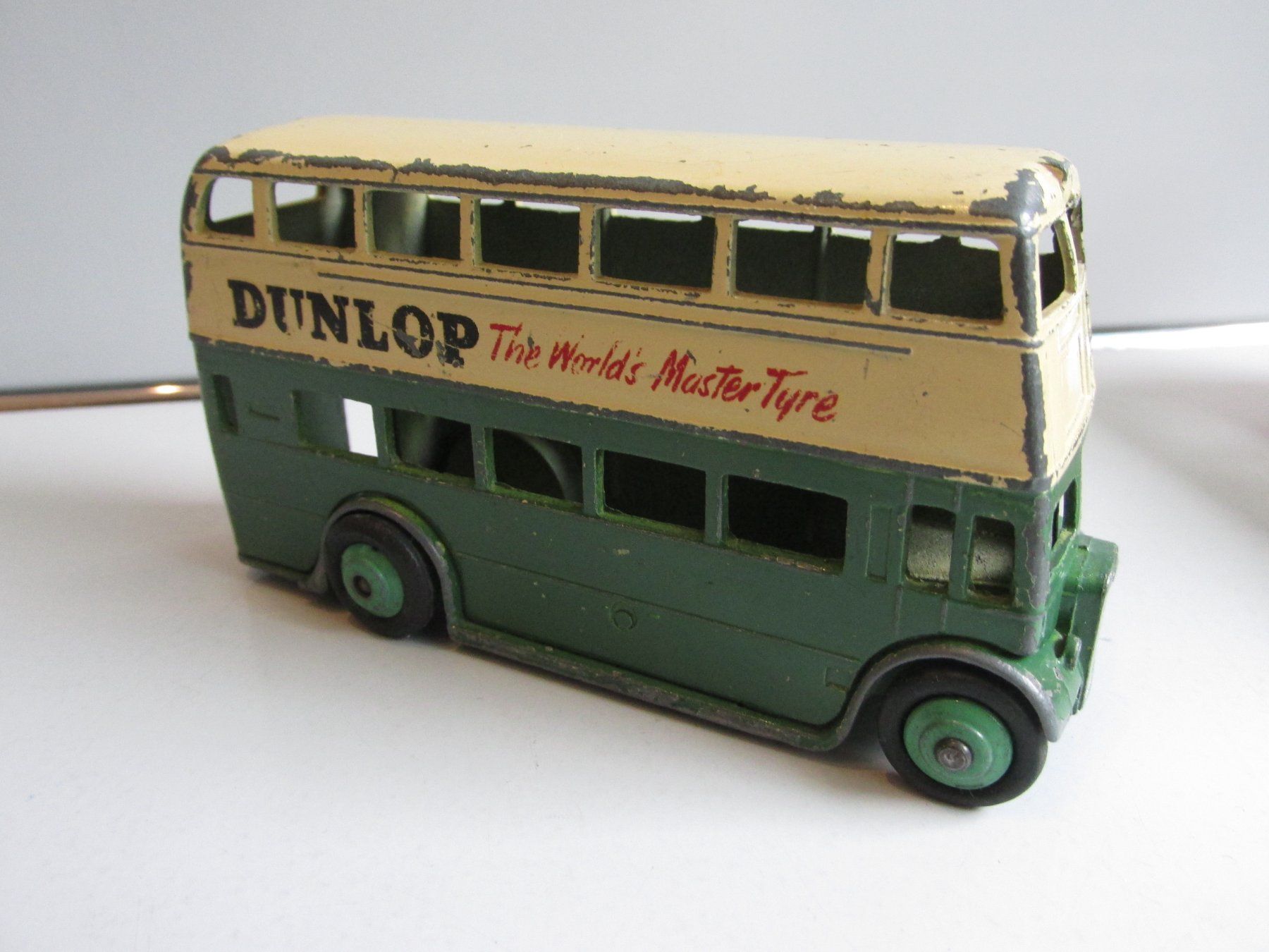 DOUBLE DECKER BUS London " DUNLOP " Dinky Toys 290 " 1:43 (Gebraucht ...