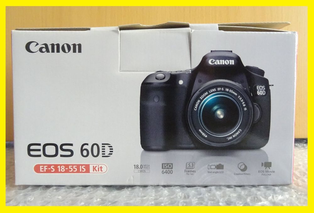 Canon EOS 60D EF-S 18-55 IS Kit mit NUR 665 Auslösungen (Neu (gemäss Beschreibung)) in Basel für ...