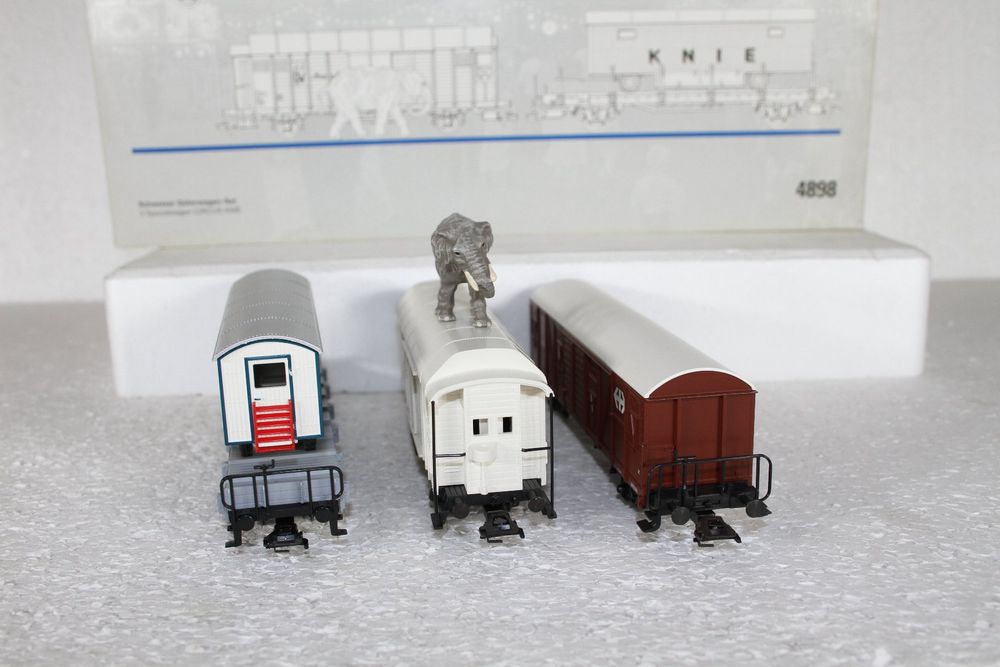 Märklin 4898 SBB Güterwagen-Set KNIE (Neu (gemäss Beschreibung)) in ...