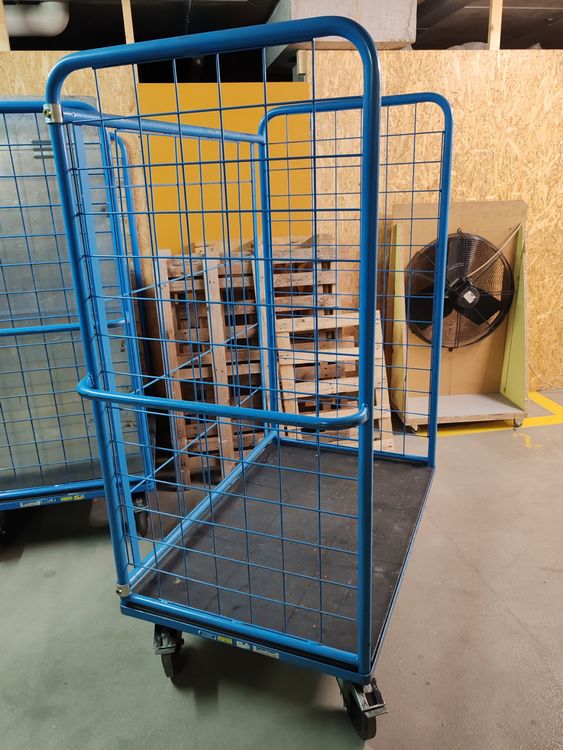 EUROKRAFT Transportwagen, Gitterwagen Lagertechnik Trolley (Gebraucht ...