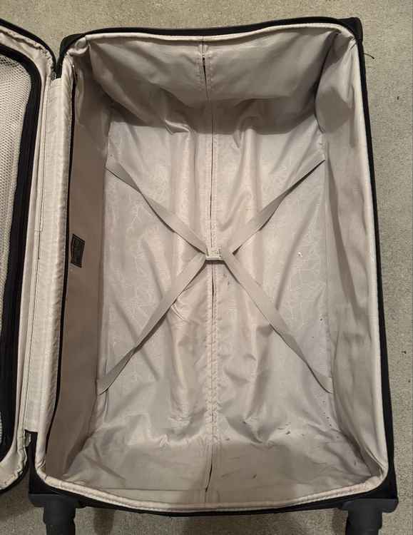 Superlight Samsonite Koffer auf 4 Rollen und Schloss (Gebraucht) in ...