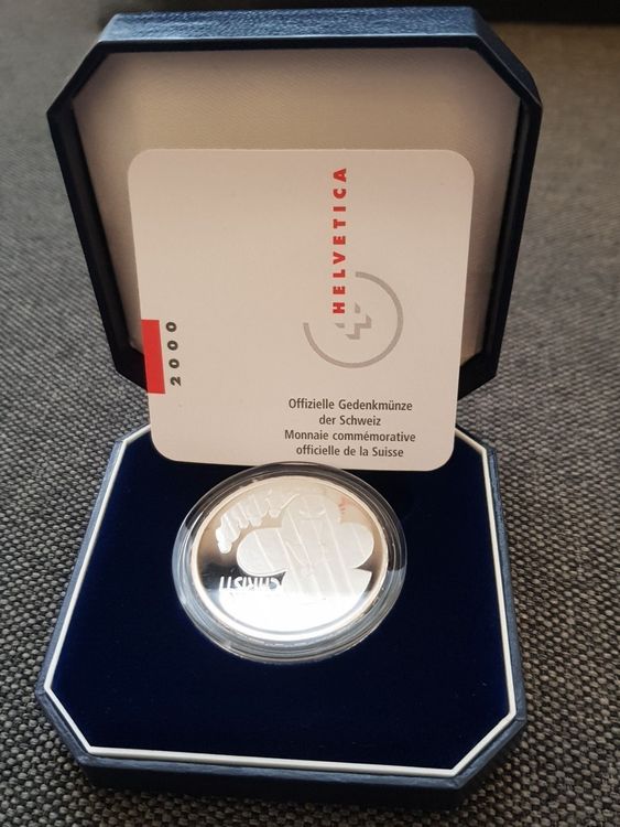 20 Fr. Sonder-Münze 2000 J. Christ. (Neu und originalverpackt) in Weinfelden für CHF 50 – mit ...