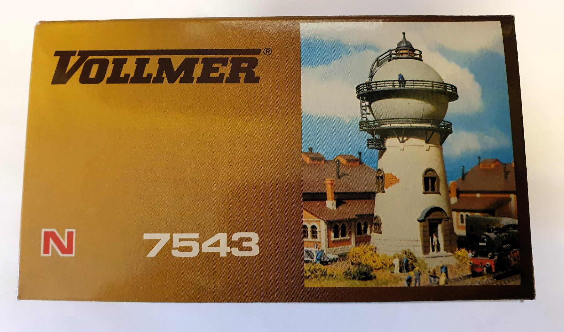 Vollmer, N, 1:160, N° 7543, Wasserturm, Château d’eau, neu (Neu und originalverpackt) in ...