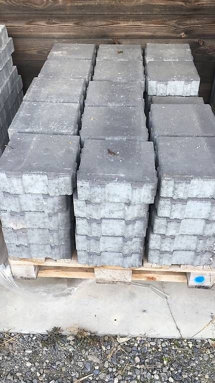 Verbundsteine Rasen Öko Creabeton 25 x 25 x 8 cm (Gebraucht) in ...