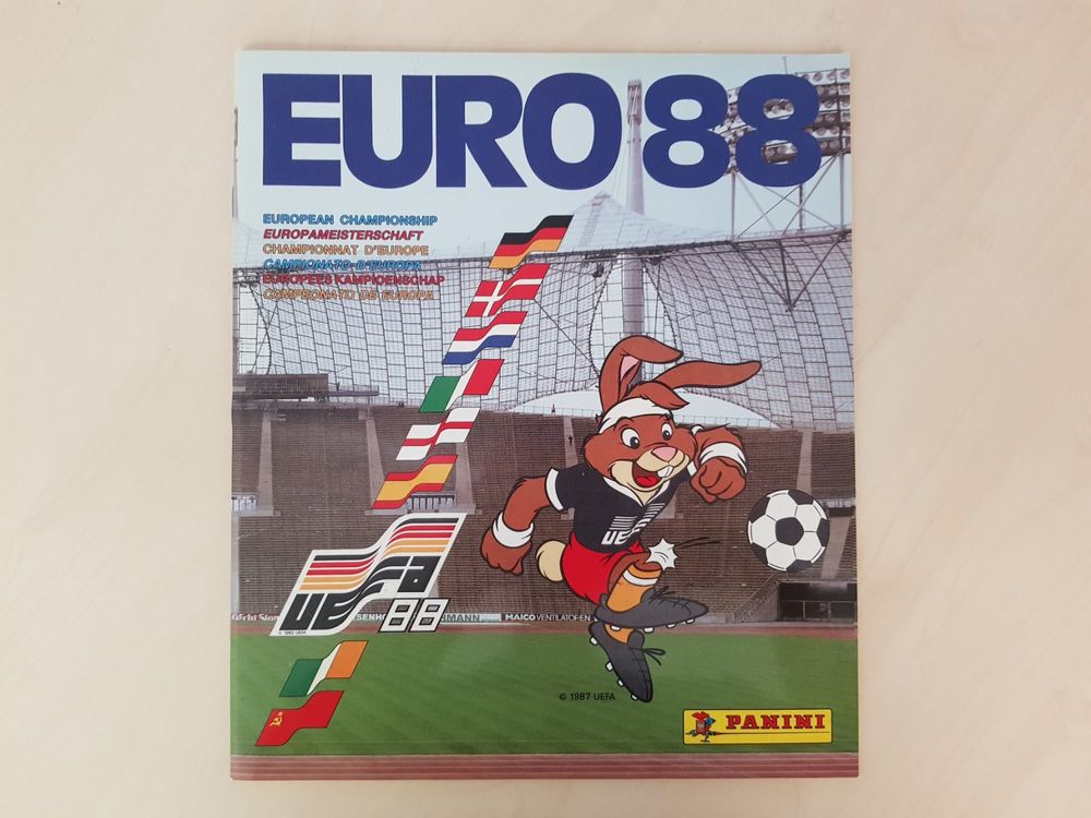 Panini Album EURO 88 - Reprint Version (Neu (gemäss Beschreibung)) in ...