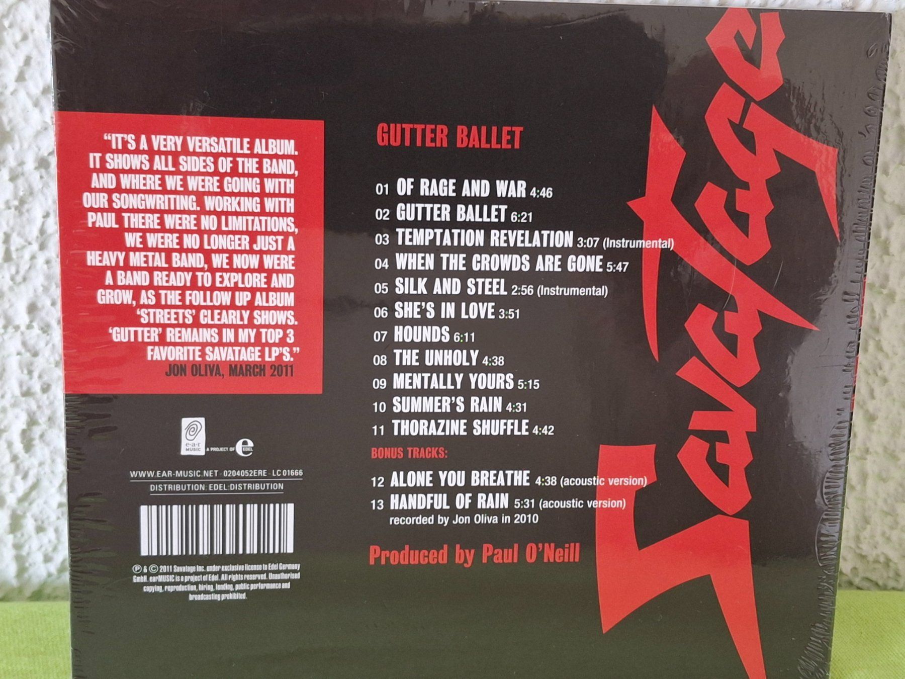 CD Savatage - Gutter Ballet - Digi - Neu Versiegelt 🛑 (Gebraucht) in Aarberg für CHF 8.6 – mit ...