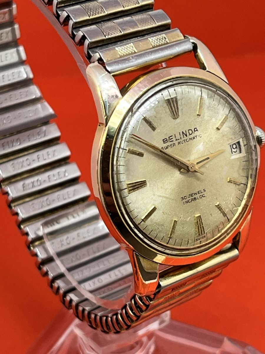 BELINDA Super Automatic – 30 Jewels –Swiss Made Läuft (Gebraucht) in ...