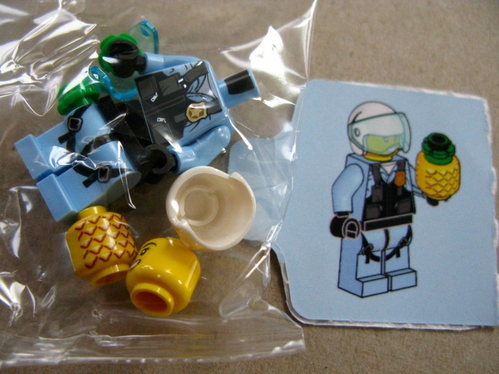 Lego City Minifigur Rooky Partnur neu (Neu und originalverpackt) in ...