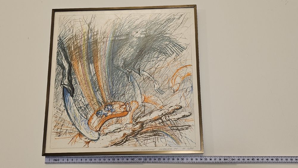 Christian Ludwig ATTERSEE (1940) Lithografie handkoloriert (Gebraucht) in Emmenbrücke für CHF ...