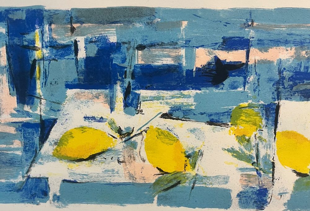 Jean - Jacques Gut (1924-2002) Lithographie Handsigniert | Kaufen auf Ricardo