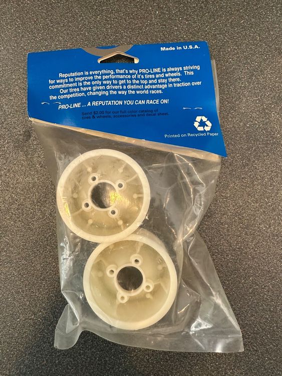 Vintage Pro-Line 2567 Rear Dyable Cone Dish Rims 2.0 RC10L (Neu und originalverpackt) in Chiasso ...