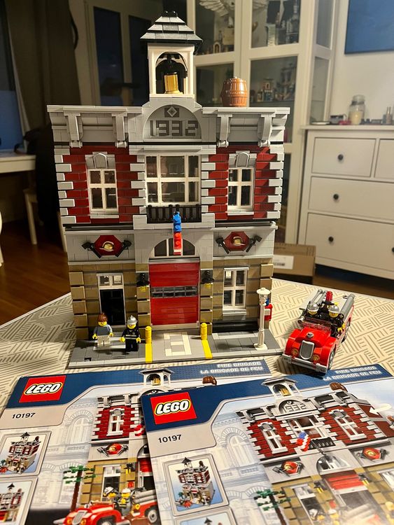 Lego 10197 / Creator Expert Modualr Buildings Feuerwache (Gebraucht) in ...